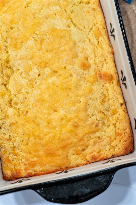 Jiffy Cream Cheese Corn Casserole Creamed Corn Casserole