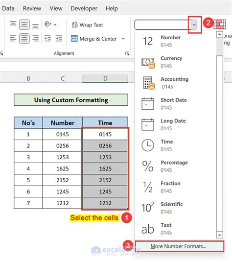 how to convert a 4 digit number to time in excel 3 methods