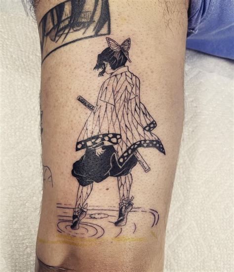 Shinobu Tattoo Done By Arjay At Upper Moon Tattoo In Portland Or R