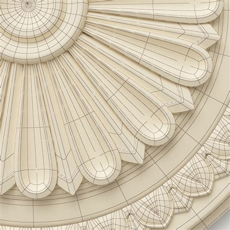 Rosette Fig 2 3d Model 39 Max 3ds Fbx Obj Free3d