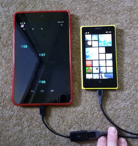 Connecting Windows Phone 8 X To Stock Android Via USB OTG