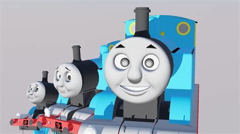 Thomas The Tank Engine V4 Free 3d Model Cgtrader