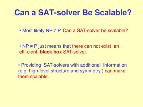 Ppt Boundary Point Elimination A Path To Structure Aware Sat Solvers Powerpoint Presentation