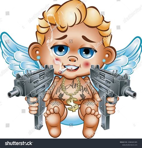 55 Eros Angel Tattoo Görseli Stok Fotoğraflar Ve Vektörler Shutterstock