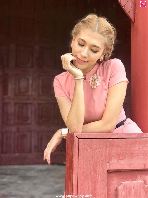 Star Model A Nyein Phyu Fashion Outfit In Mandalay
