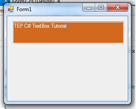 C TextBox Control The Engineering Projects