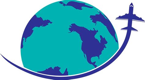 Travel Agency Vector Logo Template Holiday Logo Template Globe