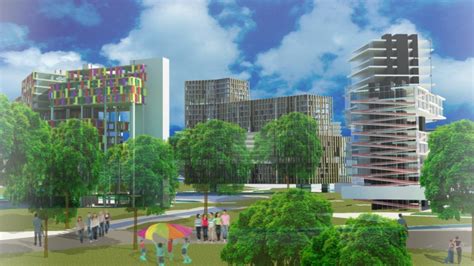 Edificio Multifuncional Diseño E Imagenes 3d