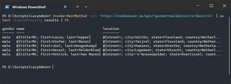 How To Use Invoke Restmethod In Powershell — Lazyadmin