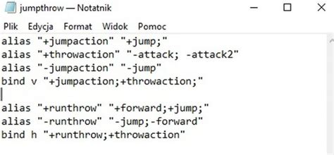 bind na jumpthrow w cs2 jak rzucać granaty w skoku