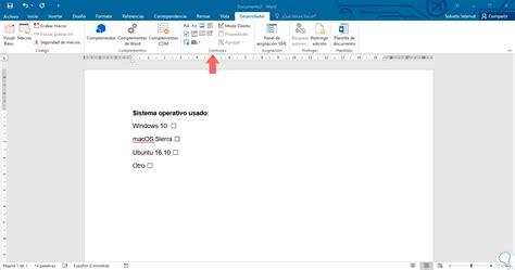 Como Insertar Cuadro De Verificacion En Word Image To U