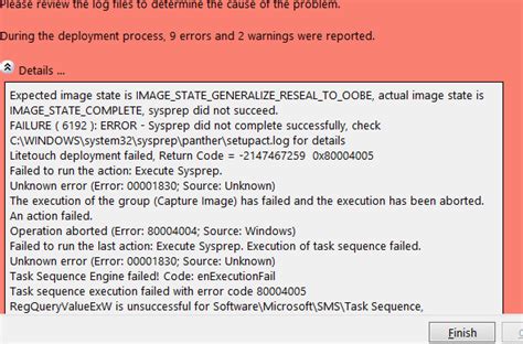 Solved MDT Capture Stopped Working Experts Exchange