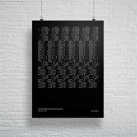 The Visual Display Of Quantitative Information Dots Edward R Etsy