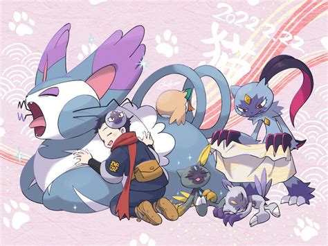 Cha Kuro Limo Hisuian Sneasel Purugly Rei Pokemon Rowlet