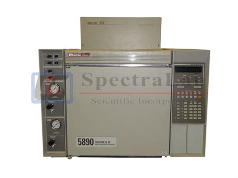 HP 5890 II GC With Methanizer And Wasson ECE Special Valve System Spectralab Scientific Inc