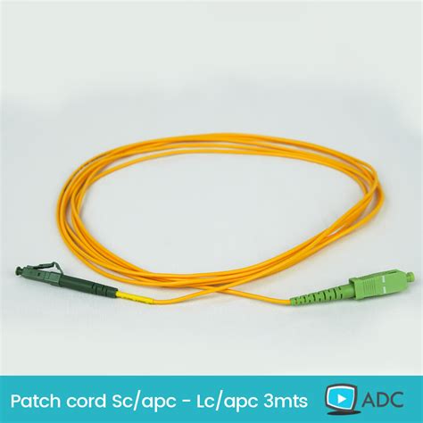 Patch Cord Sc Apc Lc Acp 3m Adc Fs