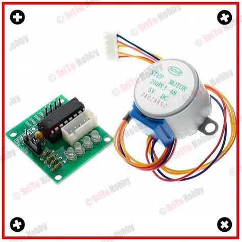 Dc 5v 28byj 48 Stepper Motor With Uln2003 Driver Board Sritu Hobby
