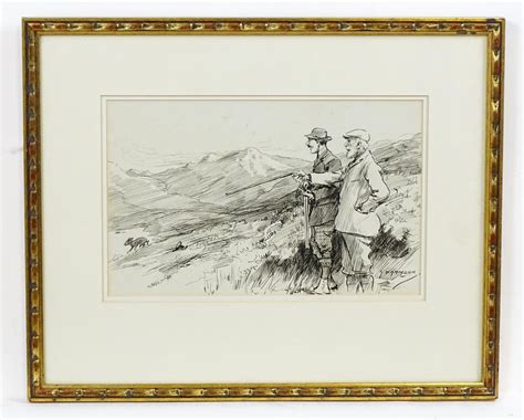 George Denholm Armour Cartoonist Mutualart