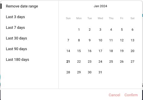 Flutter Action Items Not Showing In Flutterdaterangepicker Stack Overflow