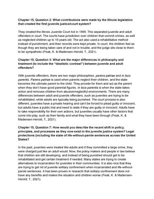 SAA Week 2 Intro To Criminal Justice SAA Assignment Week 2 Teacher