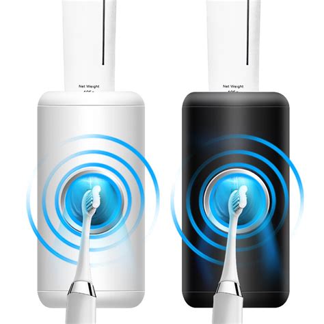 Badu Bg Монтиран на стена автоматичен дезинфектант за изстискване на паста за зъби Uv