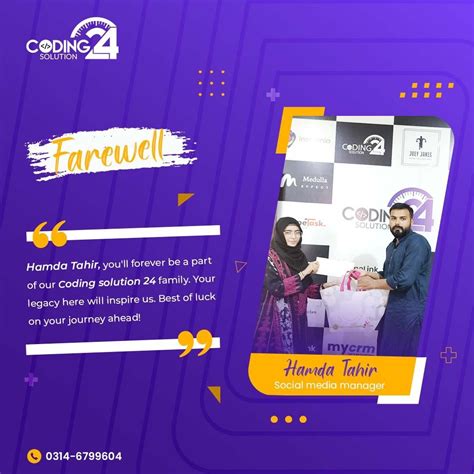 Coding Solution 24 On Linkedin Farewell Goodbye Newbeginnings Team