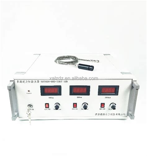 multi wavelength output semiconductor laser multi mode fiber coupled