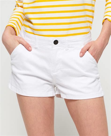 Superdry Mini Short Chino Shorts Pour Femme