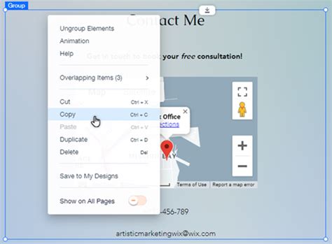 wix editor working with elements help center