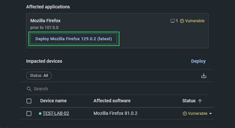 Vulnerabilities Pdq Connect Help Center