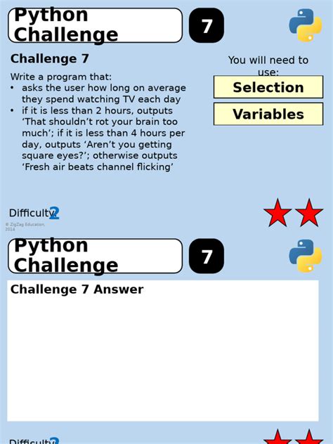 Python Challenges 7 10 Pdf Computing Computer Programming