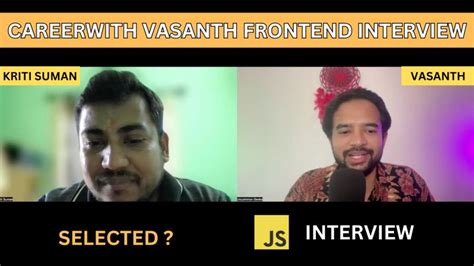 Vasanth Bhat On Linkedin Interview Javascript Javascript Interview