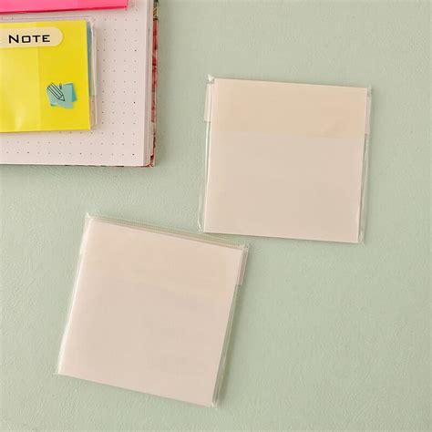 استرن استیک نوت شفاف مربعی ساده و شاین