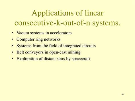 Ppt Linear Consecutive K Out Of N Systems Powerpoint Presentation Free Download Id3138286