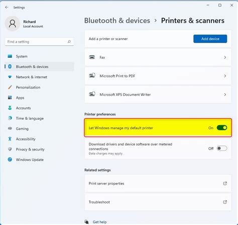Manage Your Default Printer In Windows 11 Easily Geek Rewind