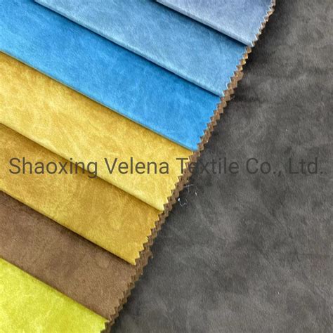100polyester 2020 Holland Velvet Sofa Fabric Emboss Knitting Furniture