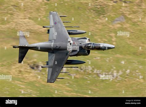 Bae Harrier Gr9 Zd379 4 Sqn Raf Cottesmore Low Level In The Welsh Military Training Area Lfa7