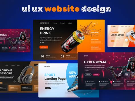 I Will Do Dynamic Website Ui Ux Design Mobile App Ui Ux By