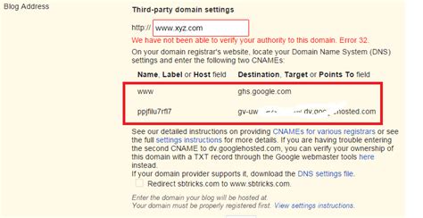 How To Setup Custom Domain For Your Blog In Blogger With