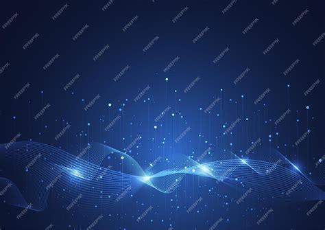 Premium Vector Big Data Visualization Abstract Technology Innovation