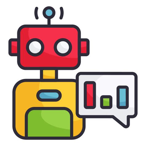 Chat Bot Generic Color Lineal Color Icon