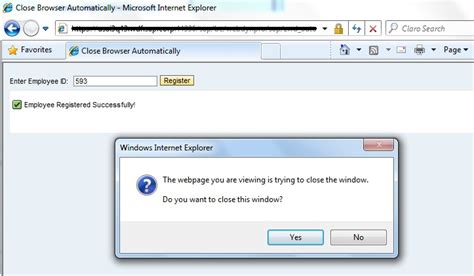 Automatically Close Browser Window Of Web Dynpro A SAP Community