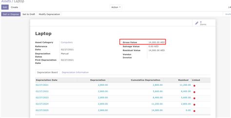 Asset Sell Or Dispose Appsgate Odoo Gold Partner United Arab Emirates