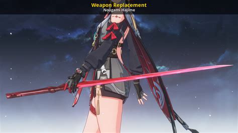 Weapon Replacement Mod For Wuthering Waves Wuwa Mods