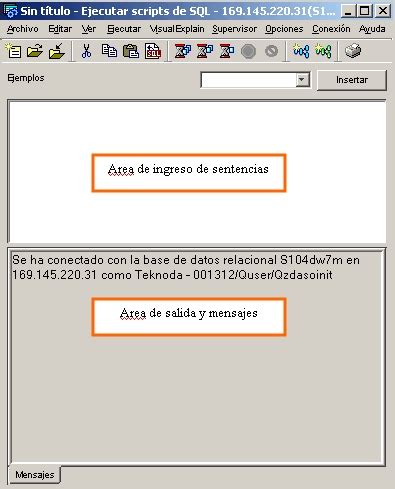 Creaci N Y Ejecuci N De Un Script Sql Desde Windows Usando Iseries