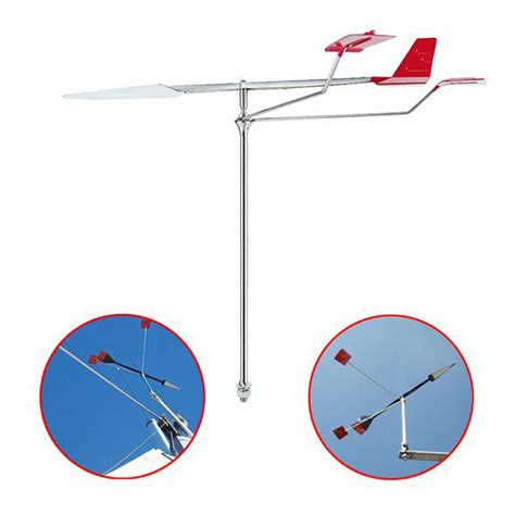 Steel Wind Direction Indicator Meter Instrument Fo Vicedeal