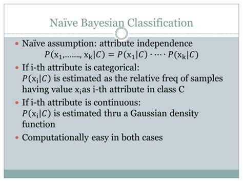 Belief Networks And Bayesian Classification Pptx Weather Science