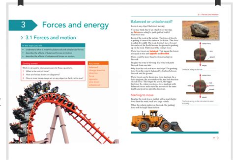 Cambridge Lower Secondary Science Learners Book 8 Cambridge Go 3 Pdf Force Weight