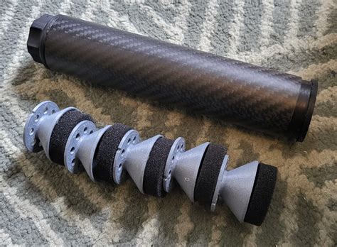 🔫 Airsoft Silencer Baffles・ Stl File For 3d Printing・cults