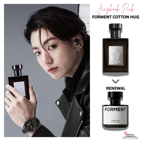 Bts Jungkook Pick Forment Cotton Hug Signature Perfume 50ml Seoul